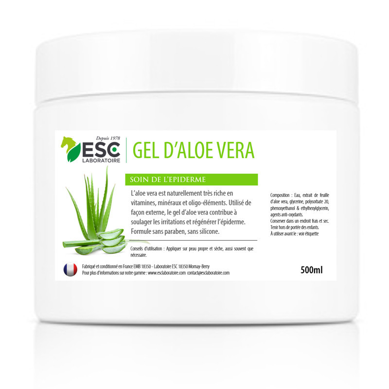 Gel d'Aloe Vera 500g ESC