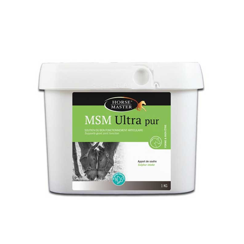 Complément alimentaire MSM Ultra Pur 1kg Horse Master
